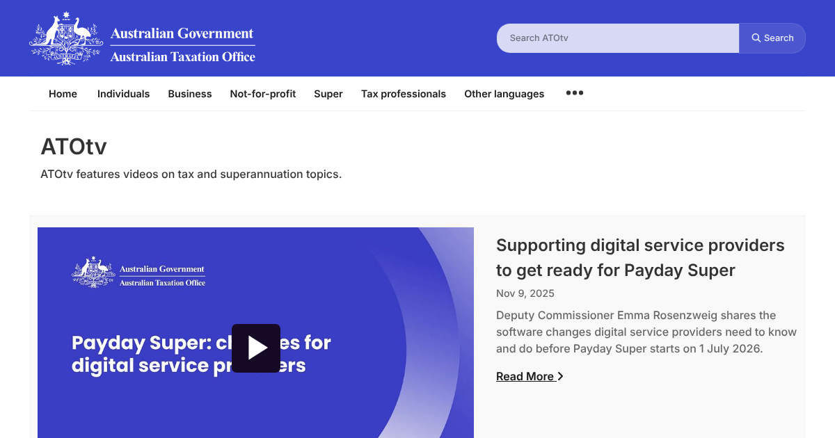 How to link your ATO online account to myGov (Auslan)